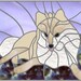 Stained Glass, Mosaic, or Quilt Pattern, Pomeranian, Digital Download ...