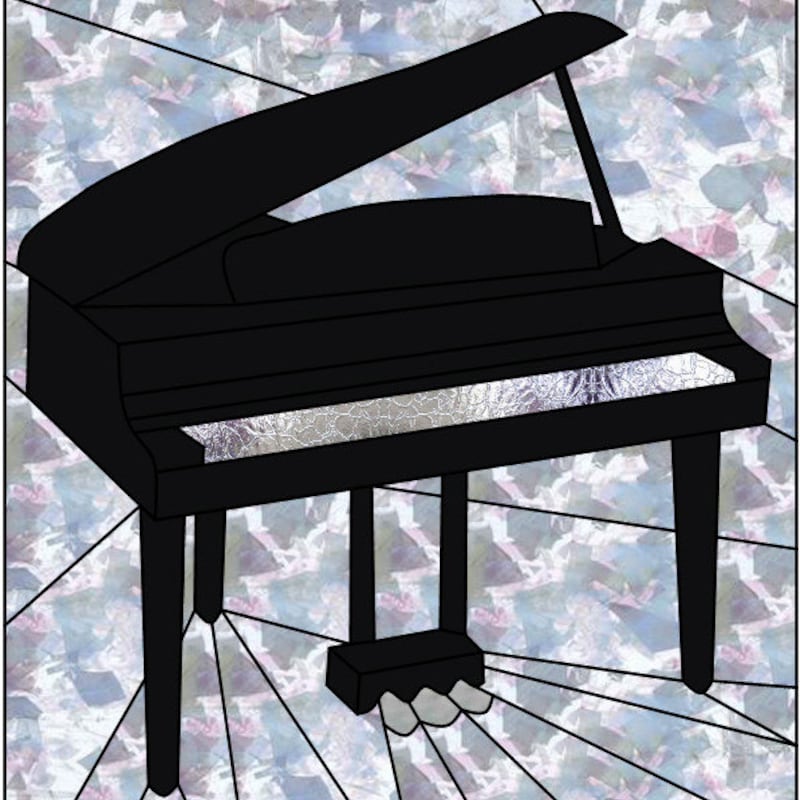Piano Quilt Pattern - Etsy