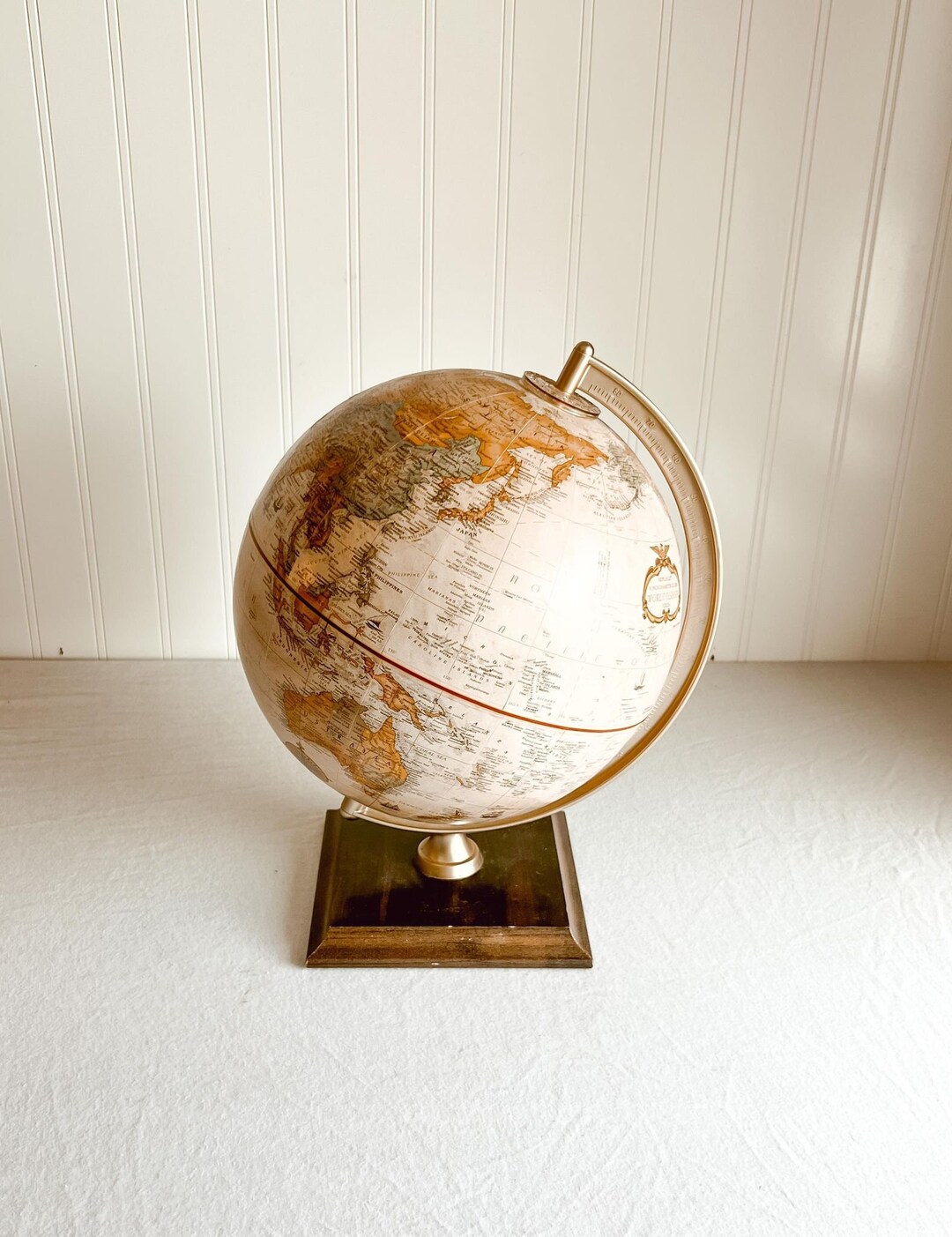 Vintage Desk Top Globe Office Decor Globe Vintage Office - Etsy