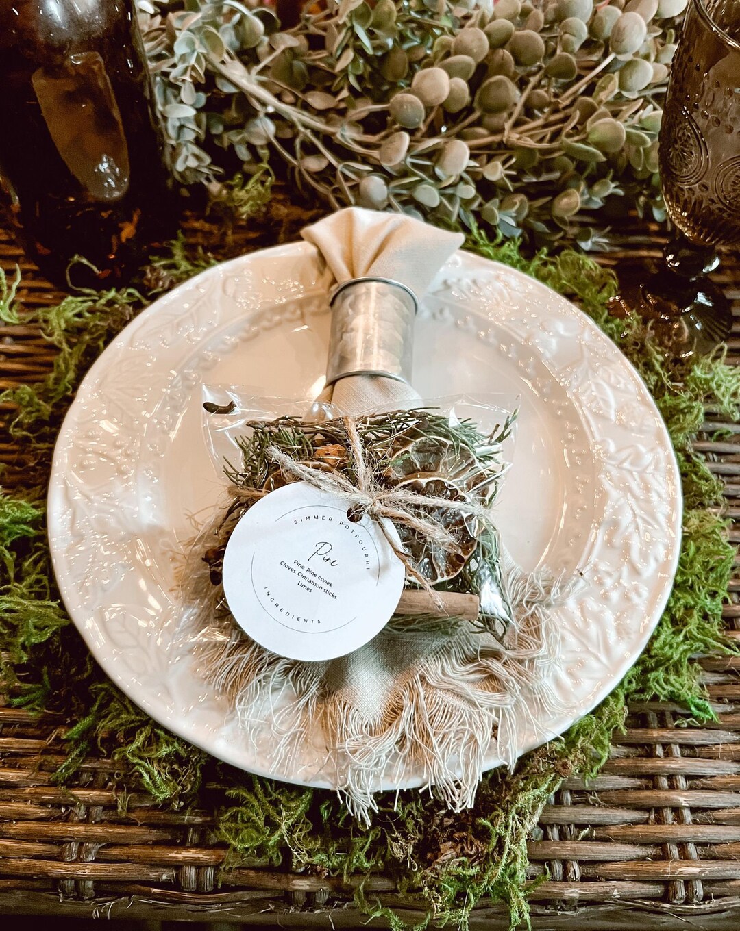 Mini Simmer Pot Pine Stovetop Potpourri Holiday Scent Party Favors ...