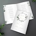 Script Order of Service for Weddings in Any Colour Order of the Day A4 ...