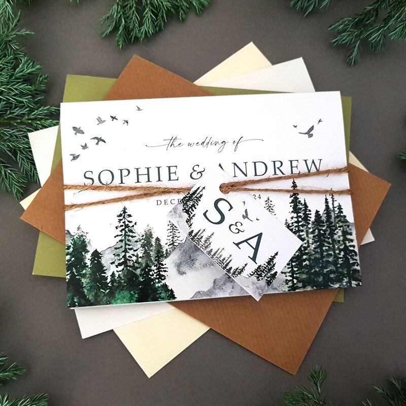 Forest Wedding - Etsy