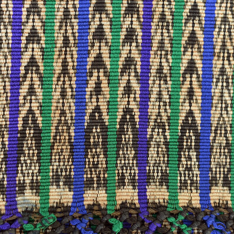 Vintage Guatemalan Rebozo Shawl With Fringe Handmade Boho | Etsy
