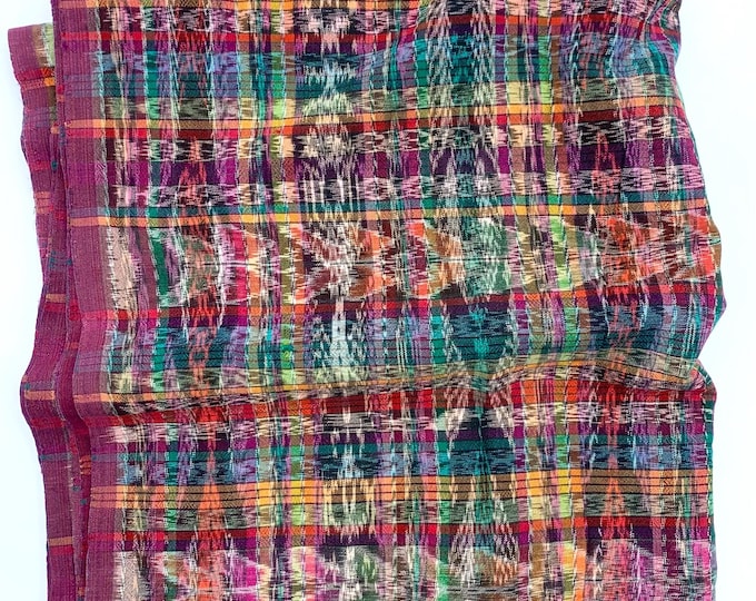 4 Yards Vintage Handwoven Guatemalan Corte Textile Fabric #405 - Etsy