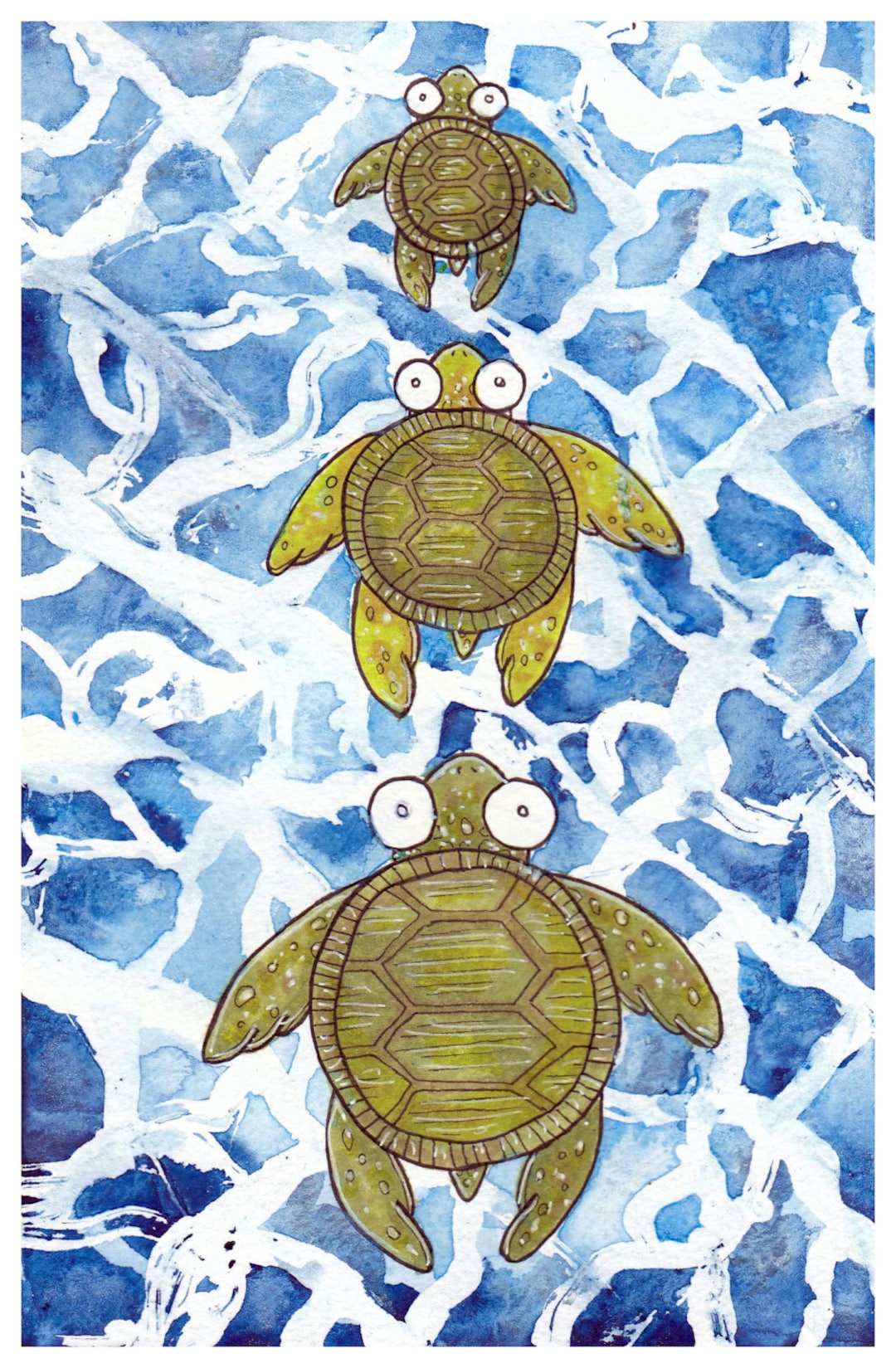 Turtles All the Way Down - Etsy