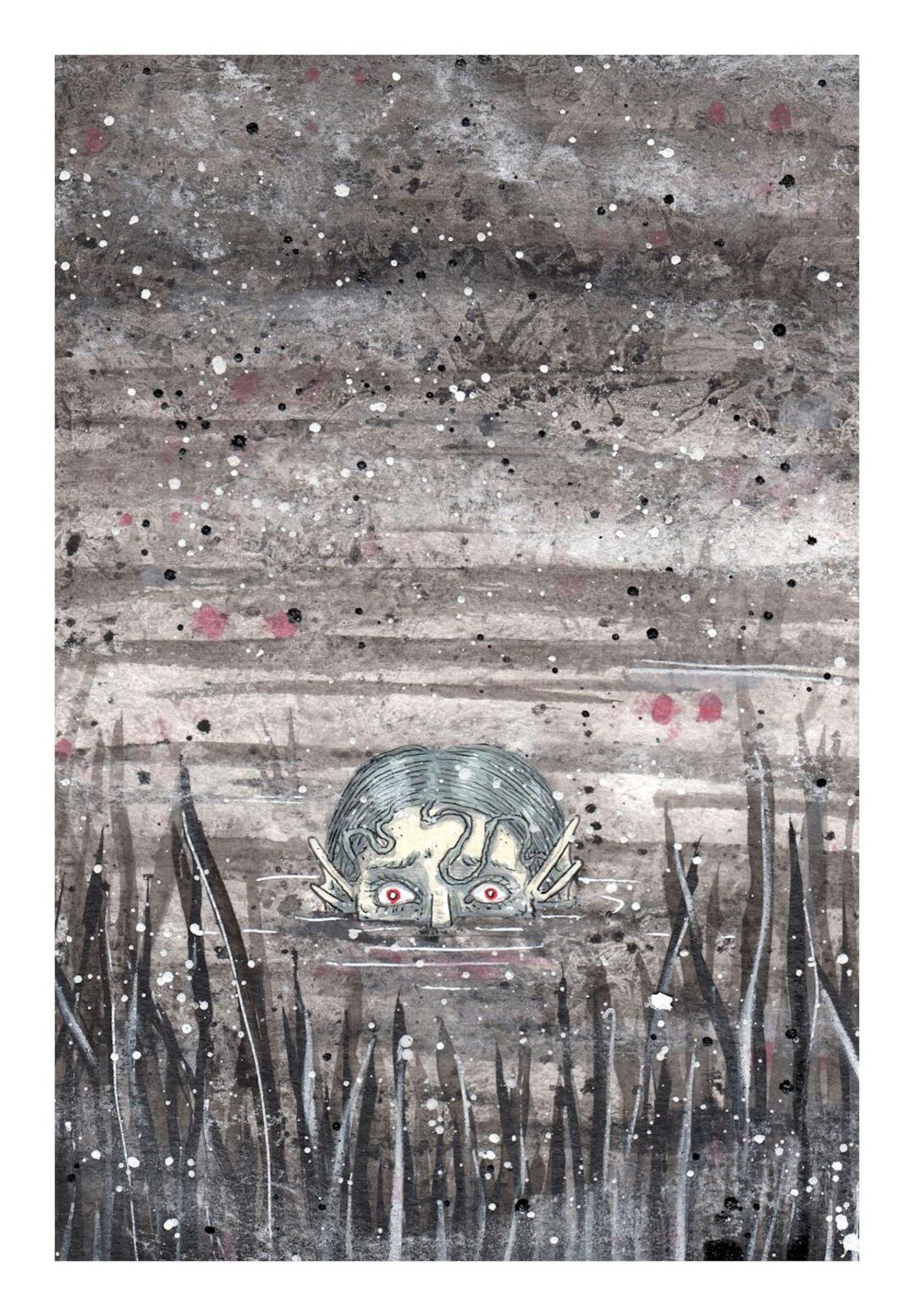 Siren Calls Original Ink Drawing A5 - Etsy