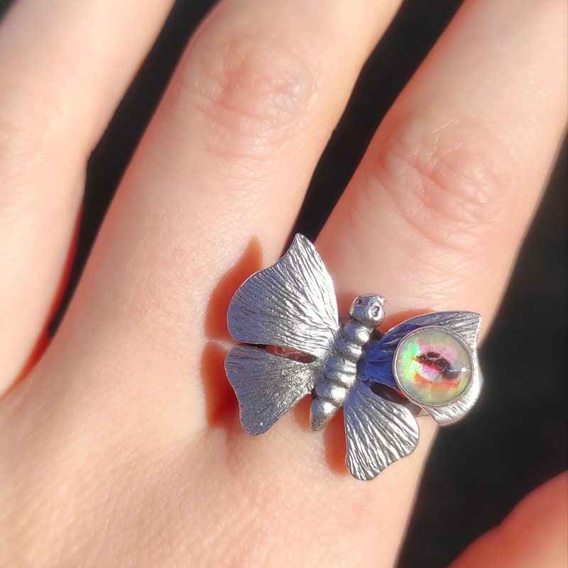 Butterfly Wing Ring - Etsy