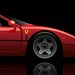 1987 FERRARI F40 Side Profile, Classic Sports Car, F40 Poster, Digital ...
