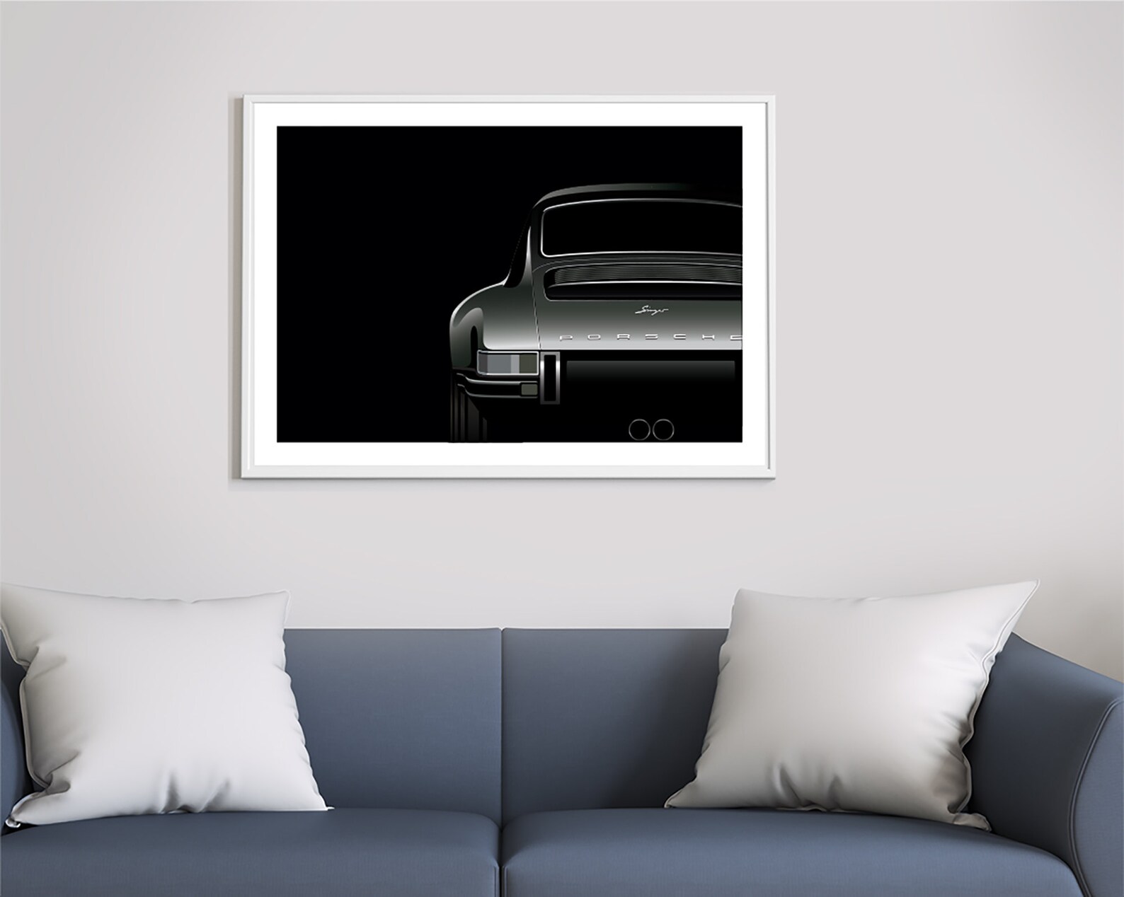 1964 Porsche 911, Classic Car Poster, Classic Sport Car - Etsy