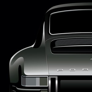 1964 Porsche 911, Classic Car Poster, Classic Sport Car - Etsy