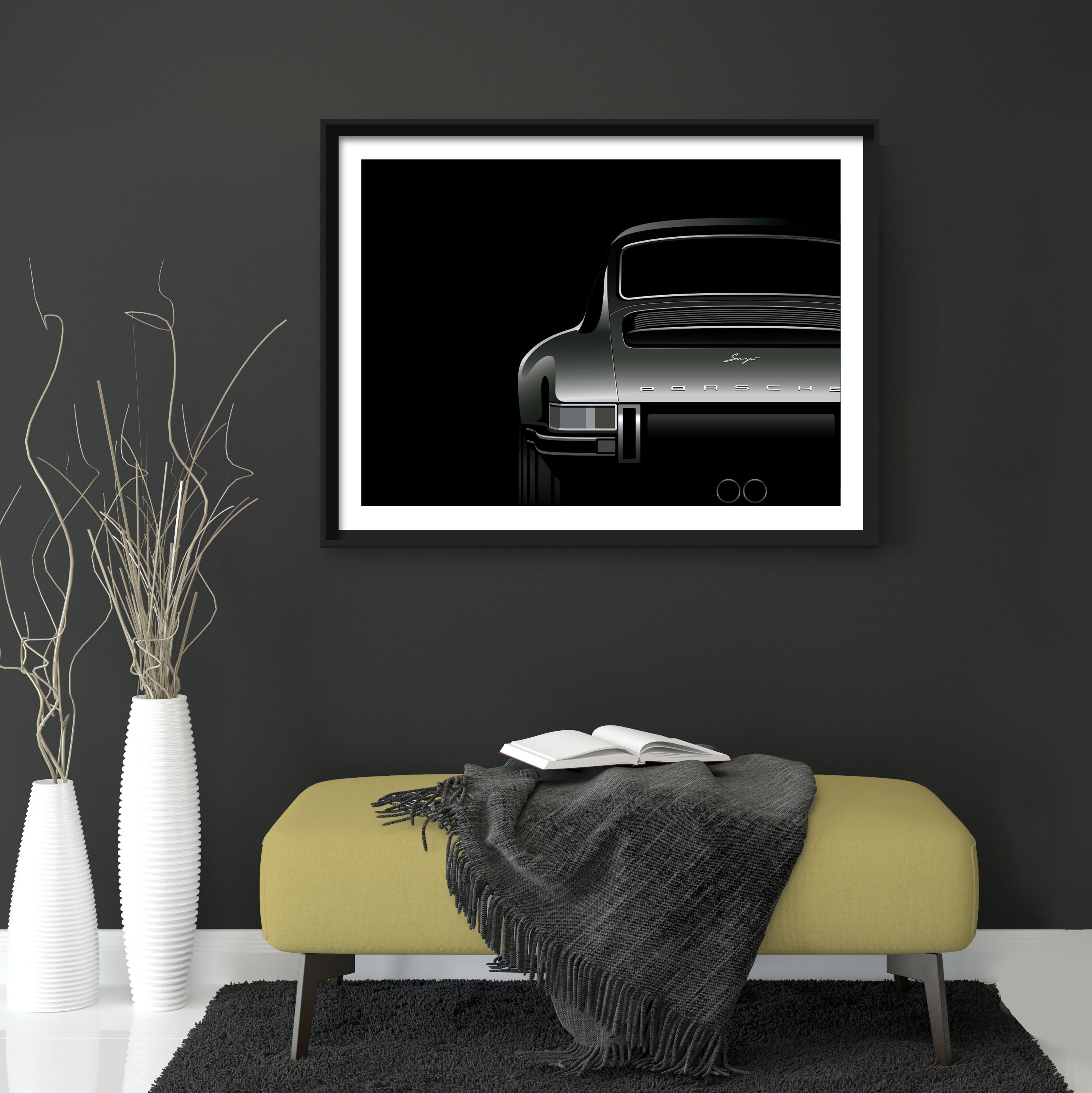 1964 Porsche 911 Classic Car Poster Classic Sport Car - Etsy