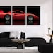 1987 FERRARI F40 Side Profile, Classic Sports Car, F40 Poster, Digital ...