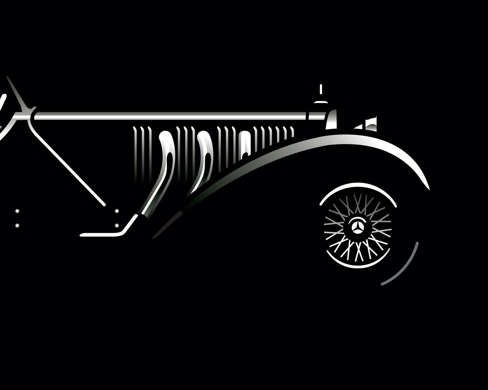 MERCEDES BENZ 710 SSK Classic Car, Vintage, Car Poster, Art Print ...