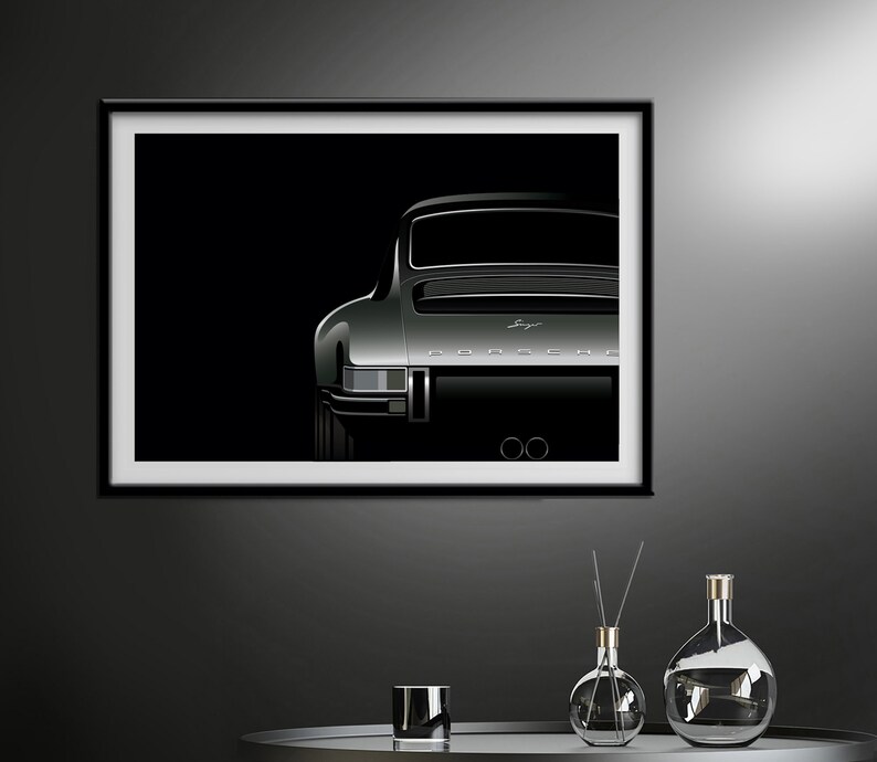 1964 Porsche 911, Classic Car Poster, Classic Sport Car - Etsy