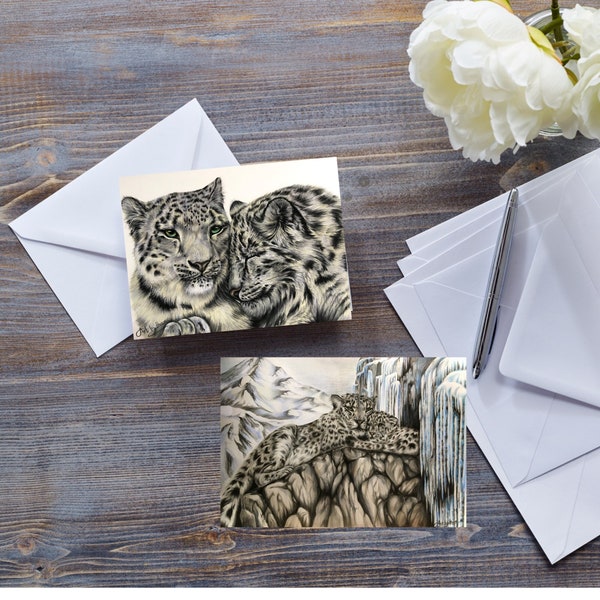 Snow Leopard - Etsy UK