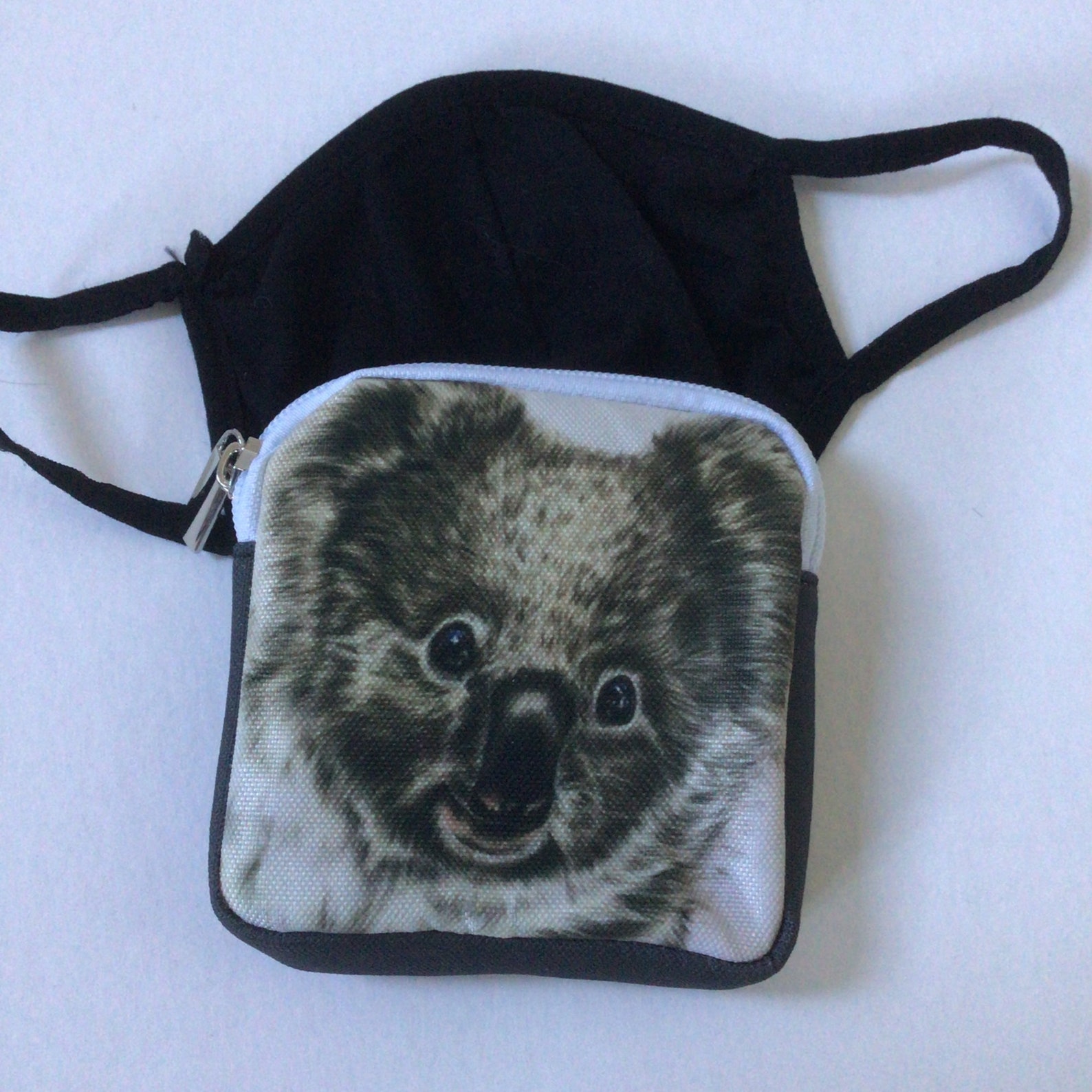 KOALA COIN PURSE Mini Square Pouch Cute Animal Coin Bag - Etsy