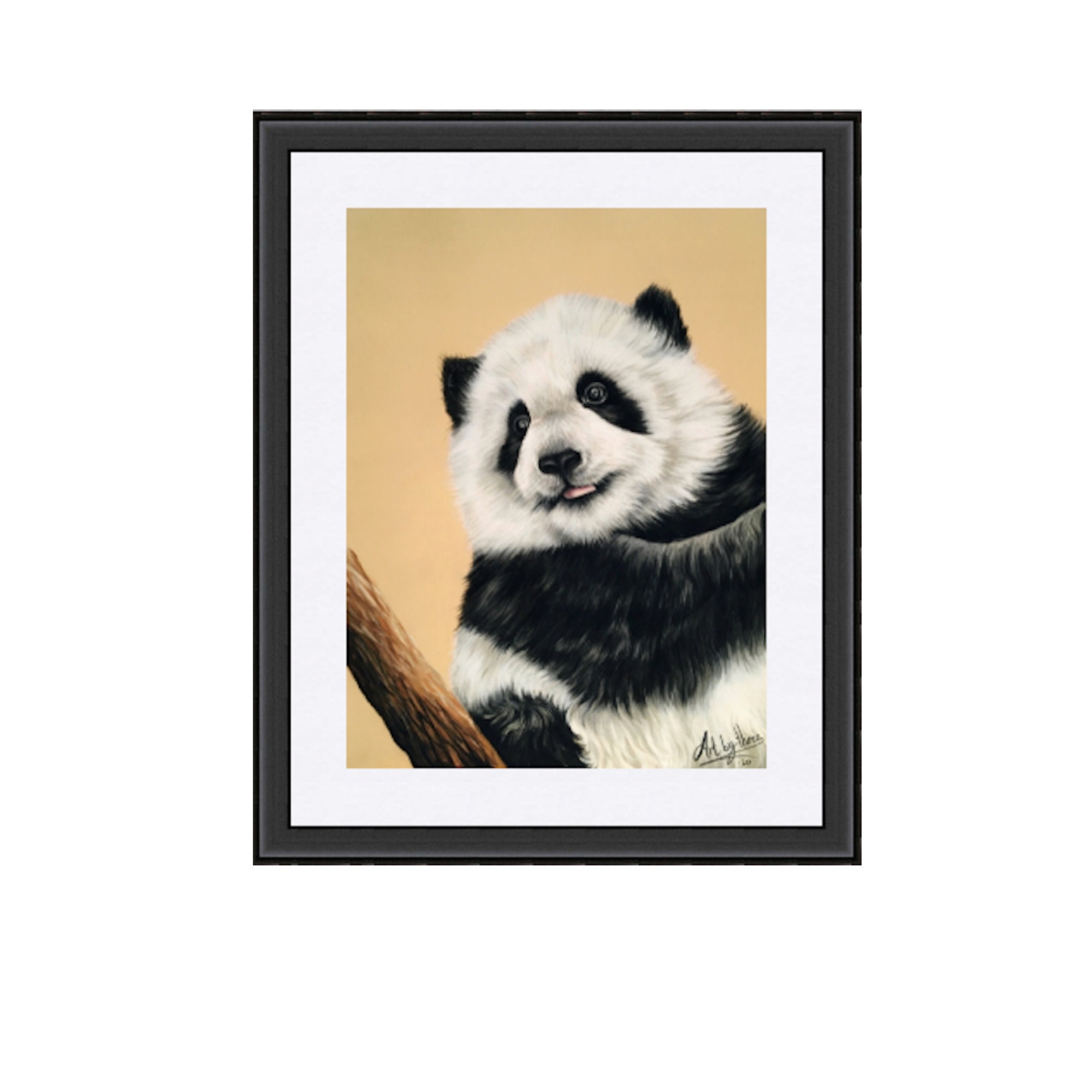 GIANT PANDA CUB Print Baby Panda Poster Cute Art for Kids - Etsy UK