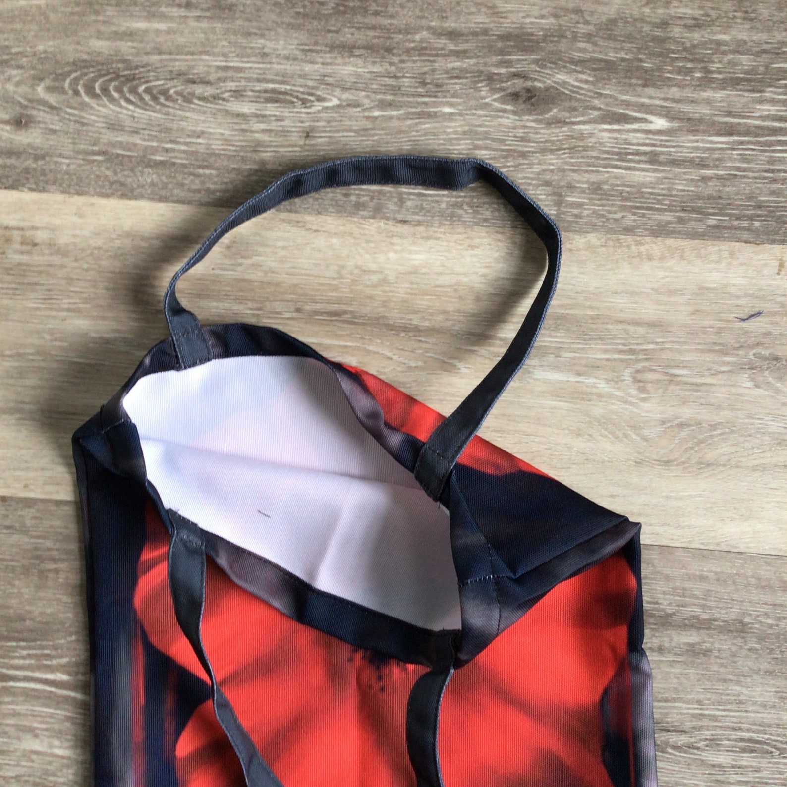 Red Poppy Art Tote Bag: Floral Cotton Canvas Market Sack - Etsy