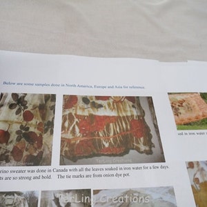 PDF Natural Prints Tutorial, Eco Print, Botanical Printing Learning ...