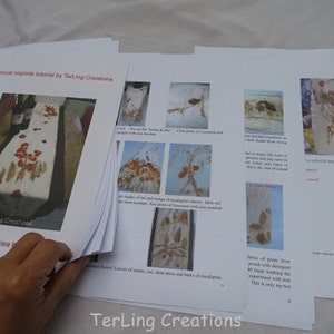 PDF Natural Prints Tutorial, Eco Print, Botanical Printing Learning ...