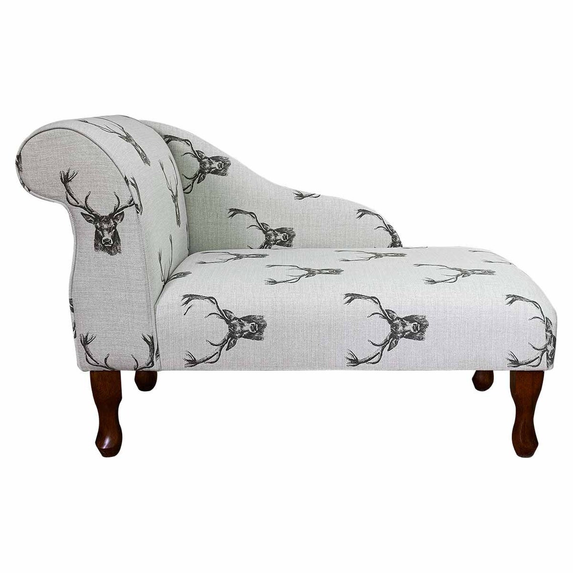 Handmade Stag Chaise Longue Small Sofa Accent Chair in 100% - Etsy UK
