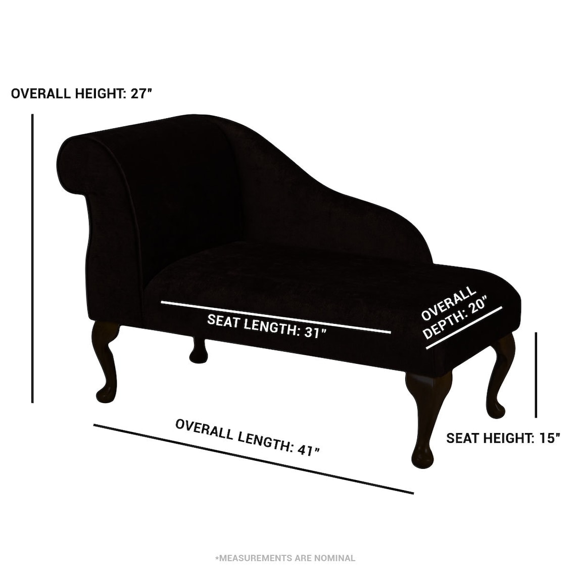 41 Mini Small Chaise Longue Small Sofa Daybed Accent - Etsy UK