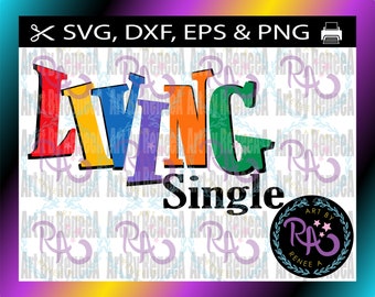 Living svg im loving proof svg living single 90s svgs | Etsy