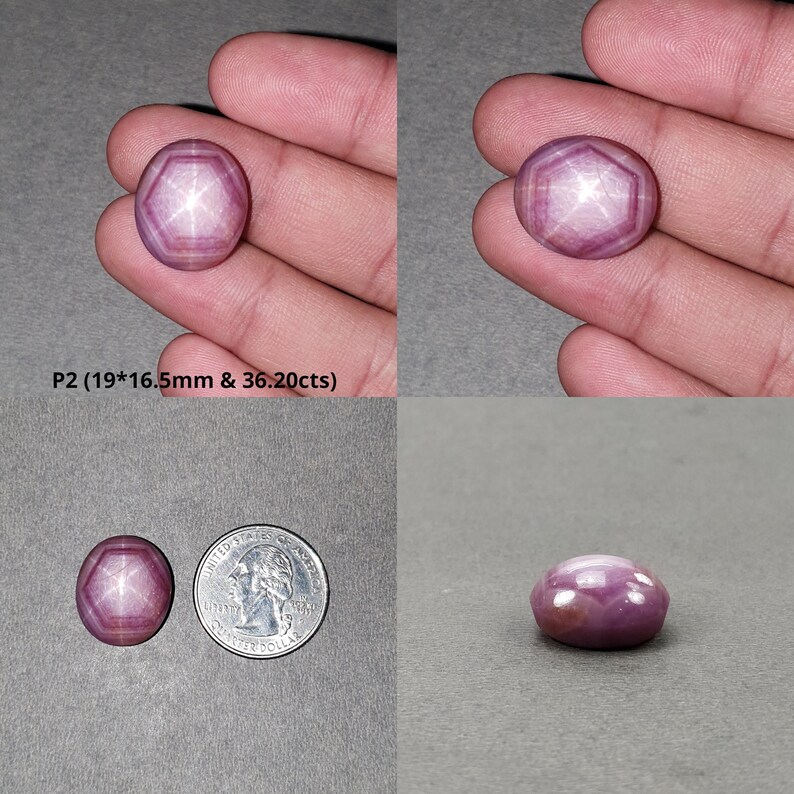 Star Sapphire see Video Gemstone Cabochon : Natural - Etsy