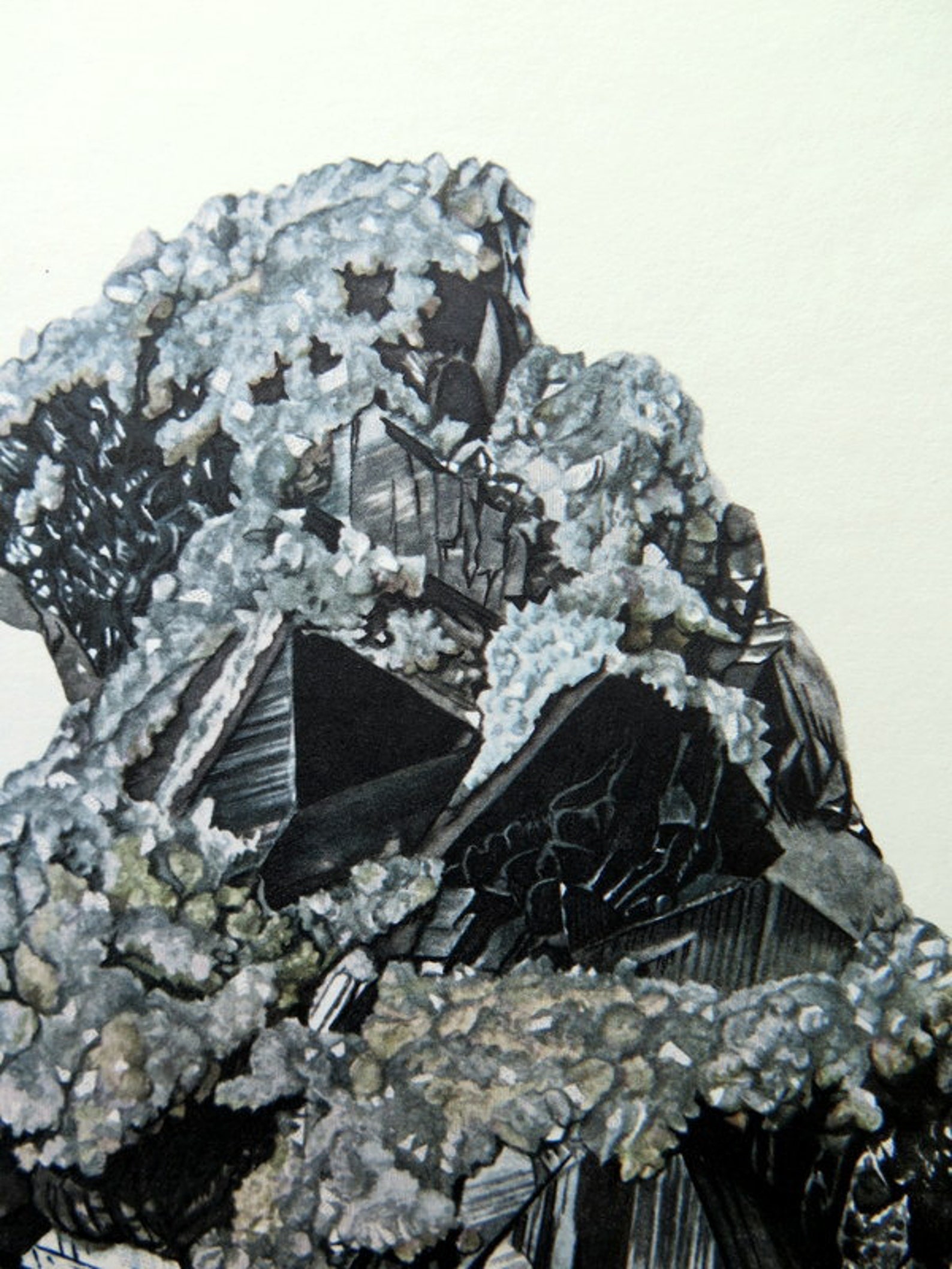 1967 Vintage Lithograph Print of SPHALERITE Antique Color - Etsy