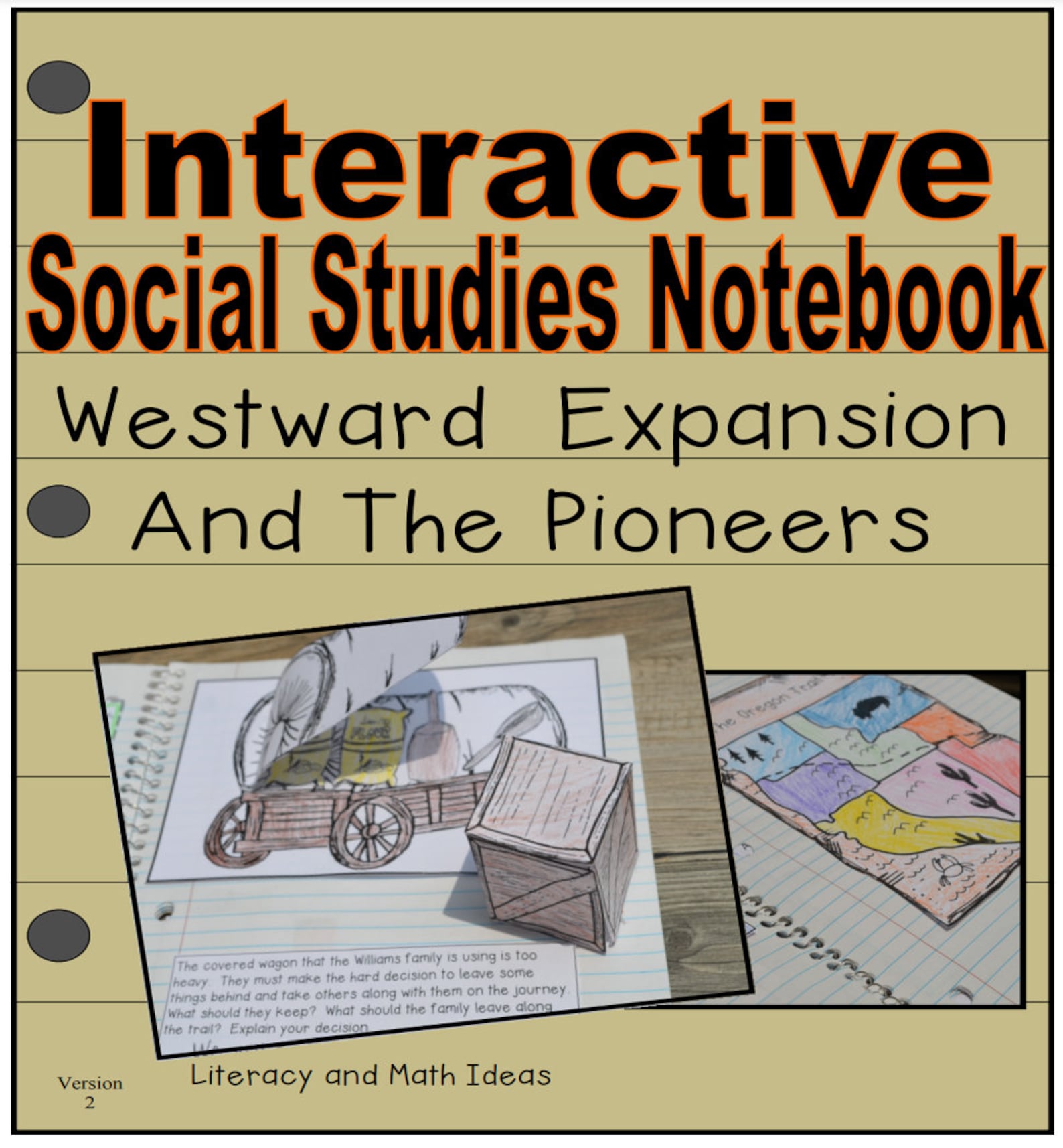 Westward Expansion Interactive Journal/lapbook - Etsy