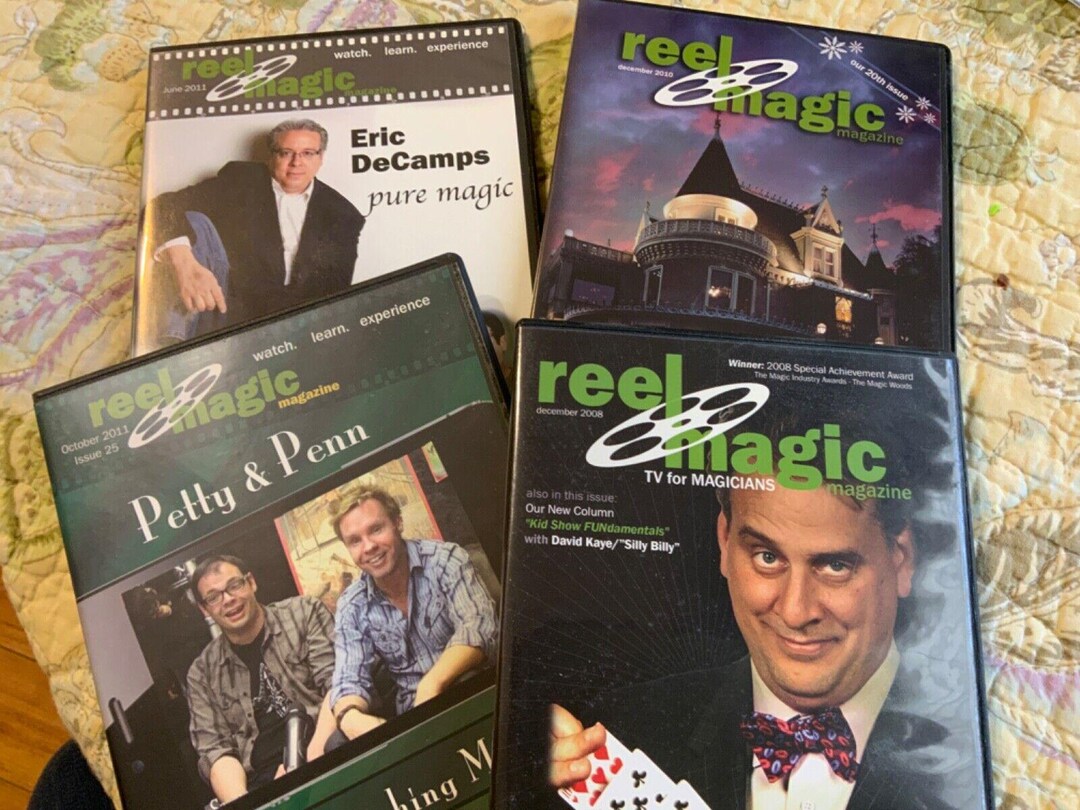 Reel Magic Magazine Dvd Lot4 Total 1 Featuring Pennb4 Fame - Etsy