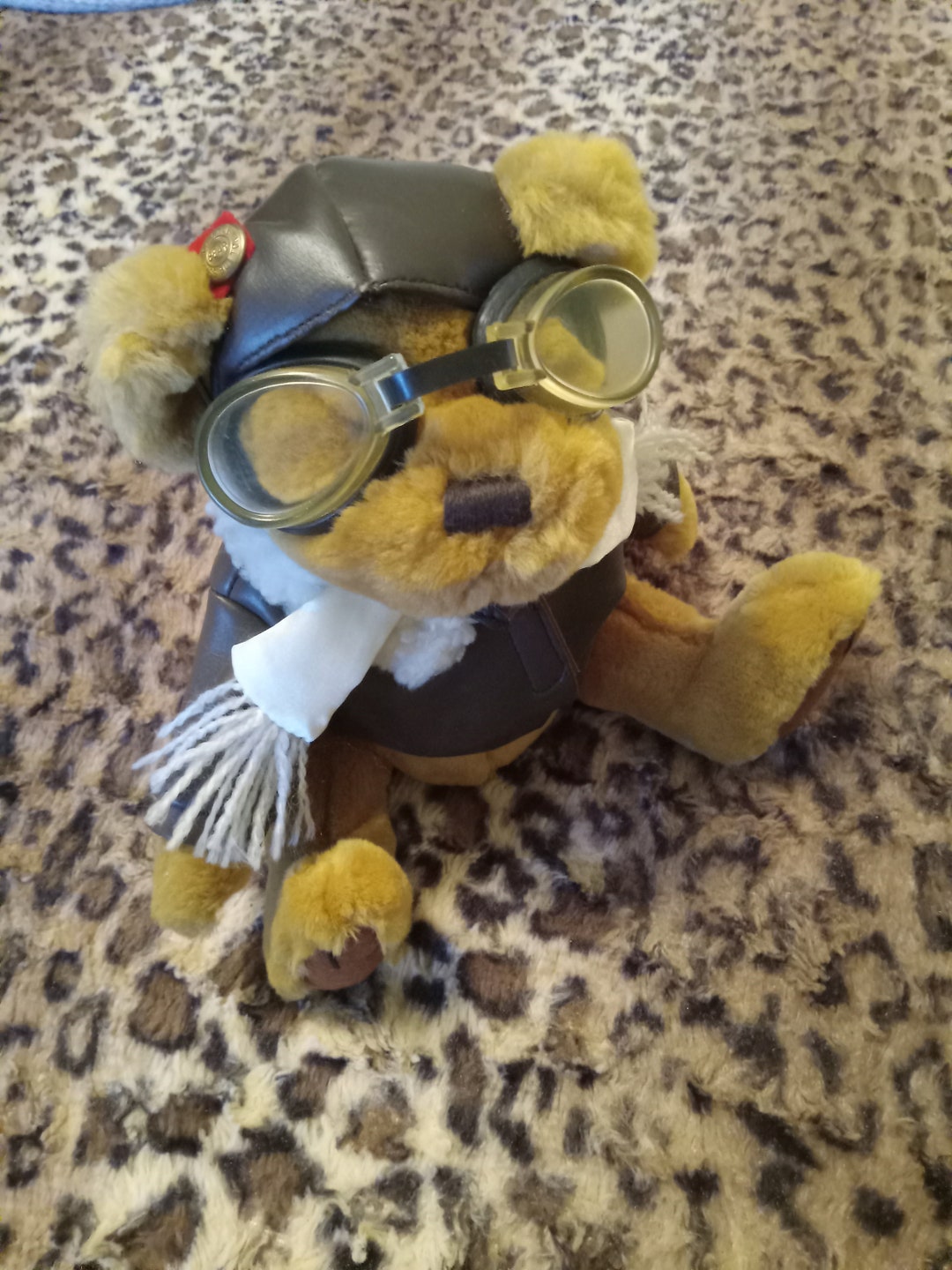 Vintage Original Brass Button Bear Pickford "radar" Teddy Bear Brown ...