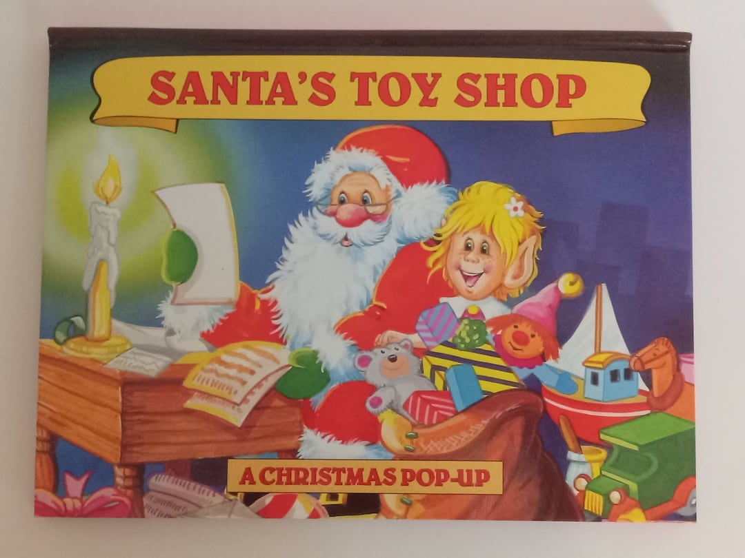 Santa's Toy Shop, A Christmas Pop_up Book 1996 Landoll Book a Vintage ...