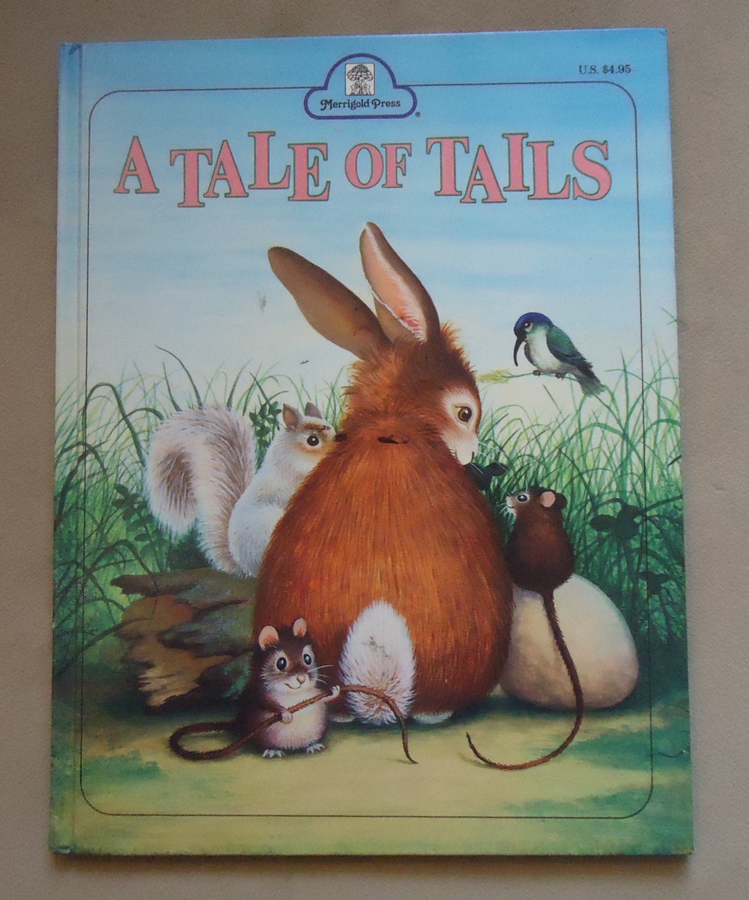 A Tale of Tails 1962, a Children's Hardcover Animal Book, by Elizabeth ...