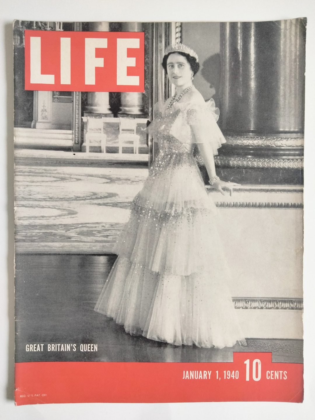 Life Magazine 1940 January 1 Queen Elizabeth, England at War - Etsy