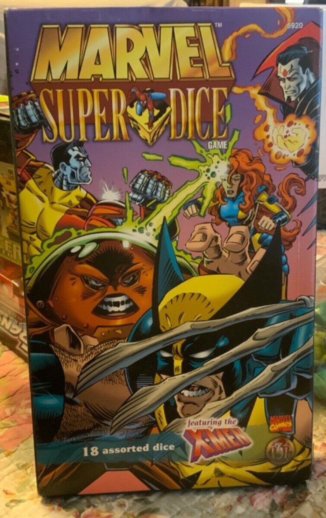 Vintage 1997 Marvel Super Dice Game Featuring X-men Nib - Etsy