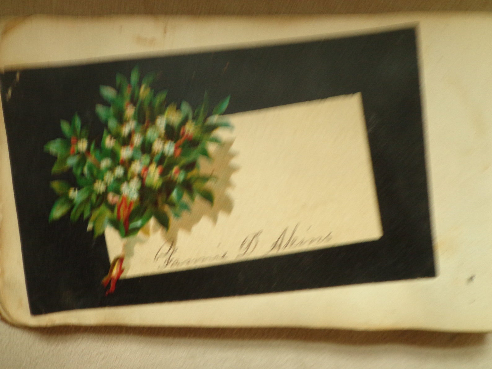 Victorian Ladies Calling Cards Album 1880s With 21 Calling - Etsy