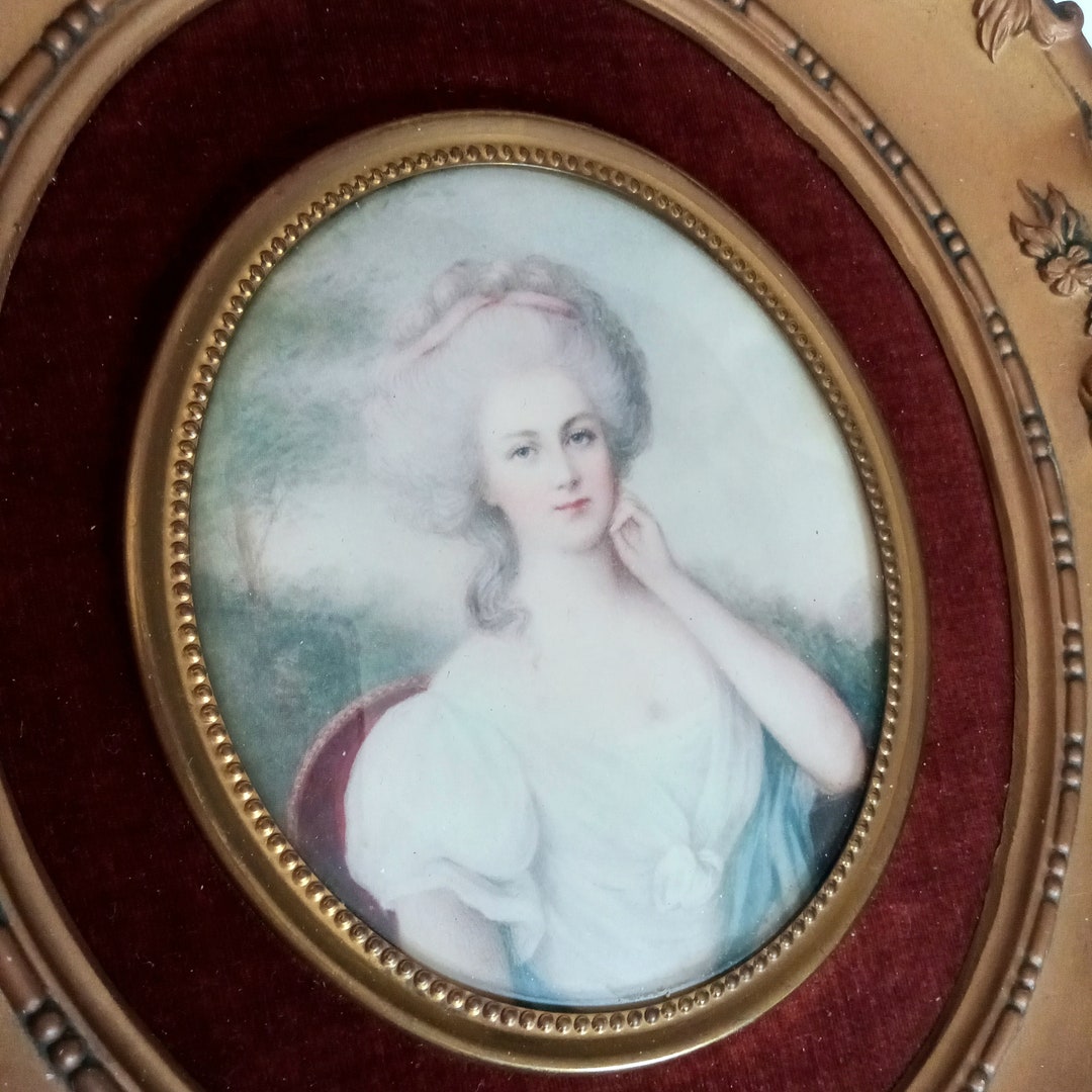 Large A Cameo Creation Charlotte De Gramont by Mignard 1960s Under ...