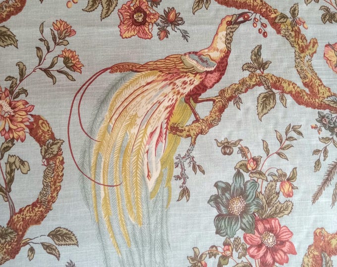 OLANA an Authentic Waverly Screen Print Pheasant and Birds Design From ...