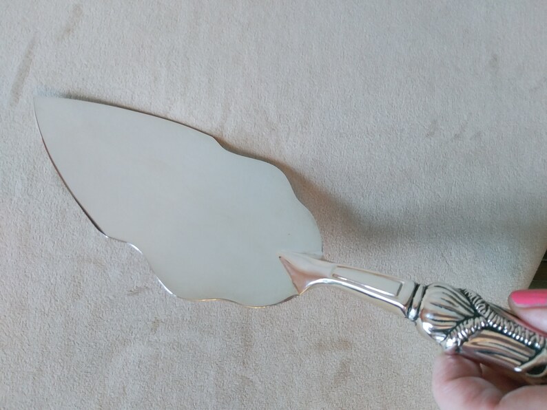 Godinger Silver Plate Santa Pie Server / Cake Server Christmas | Etsy