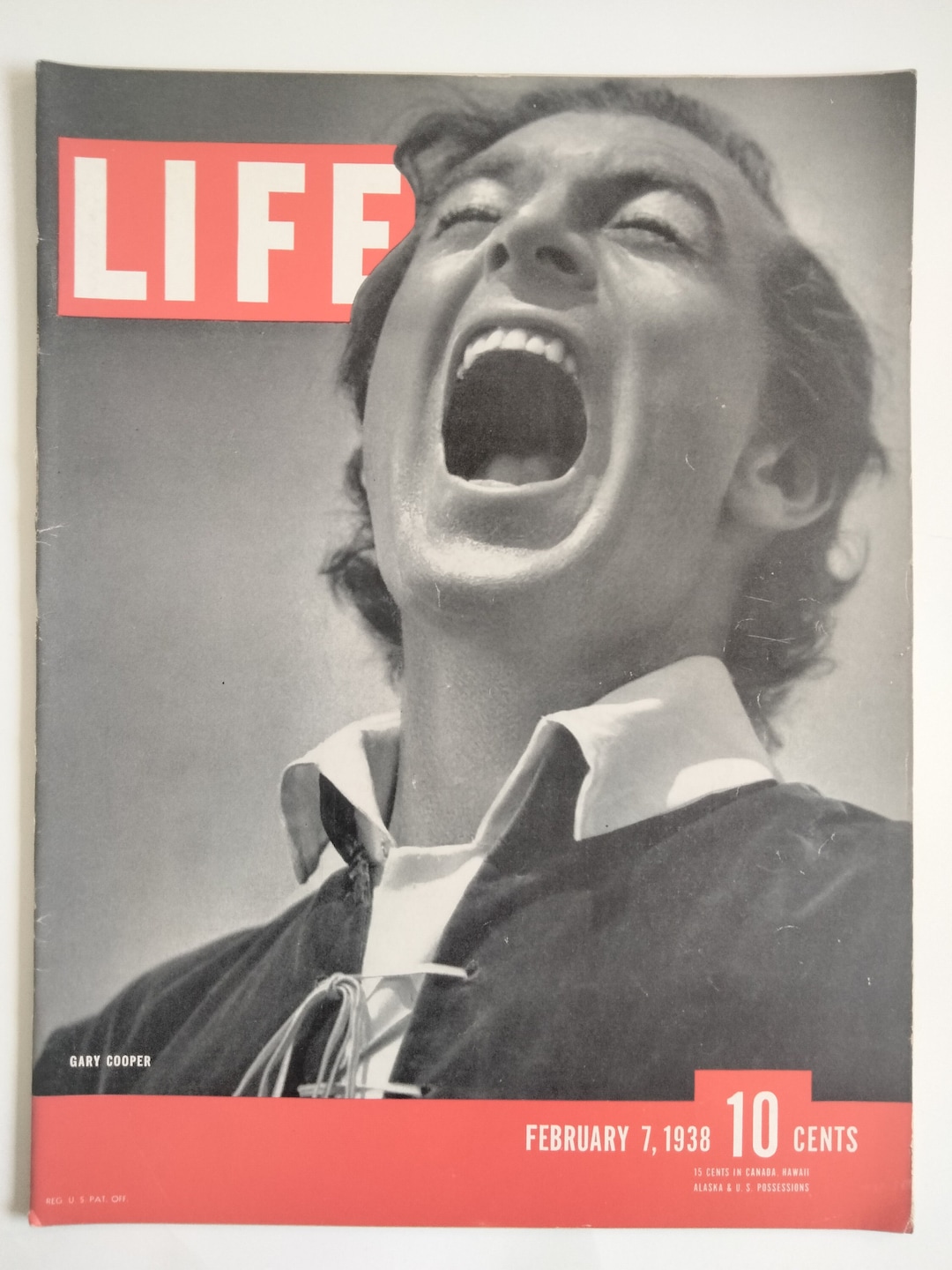 Life Magazine 1938 February 7 GARY COOPER - Etsy