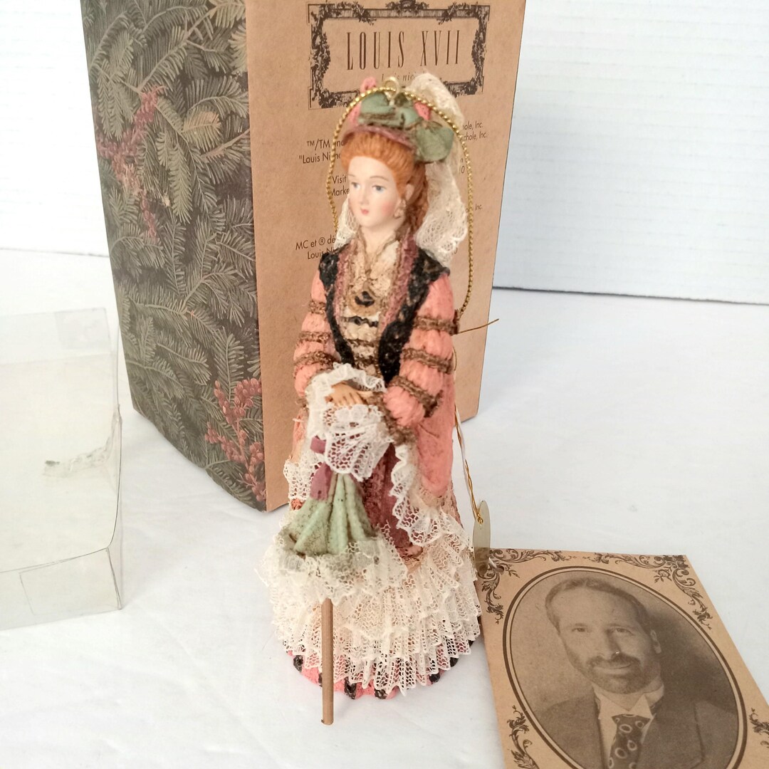 Vintage Louis Nichole Victorian Lady With Parasol Ornament, Collections ...