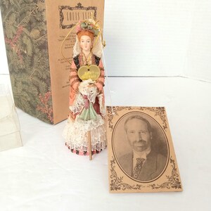 Vintage Louis Nichole Victorian Lady With Parasol Ornament, Collections ...