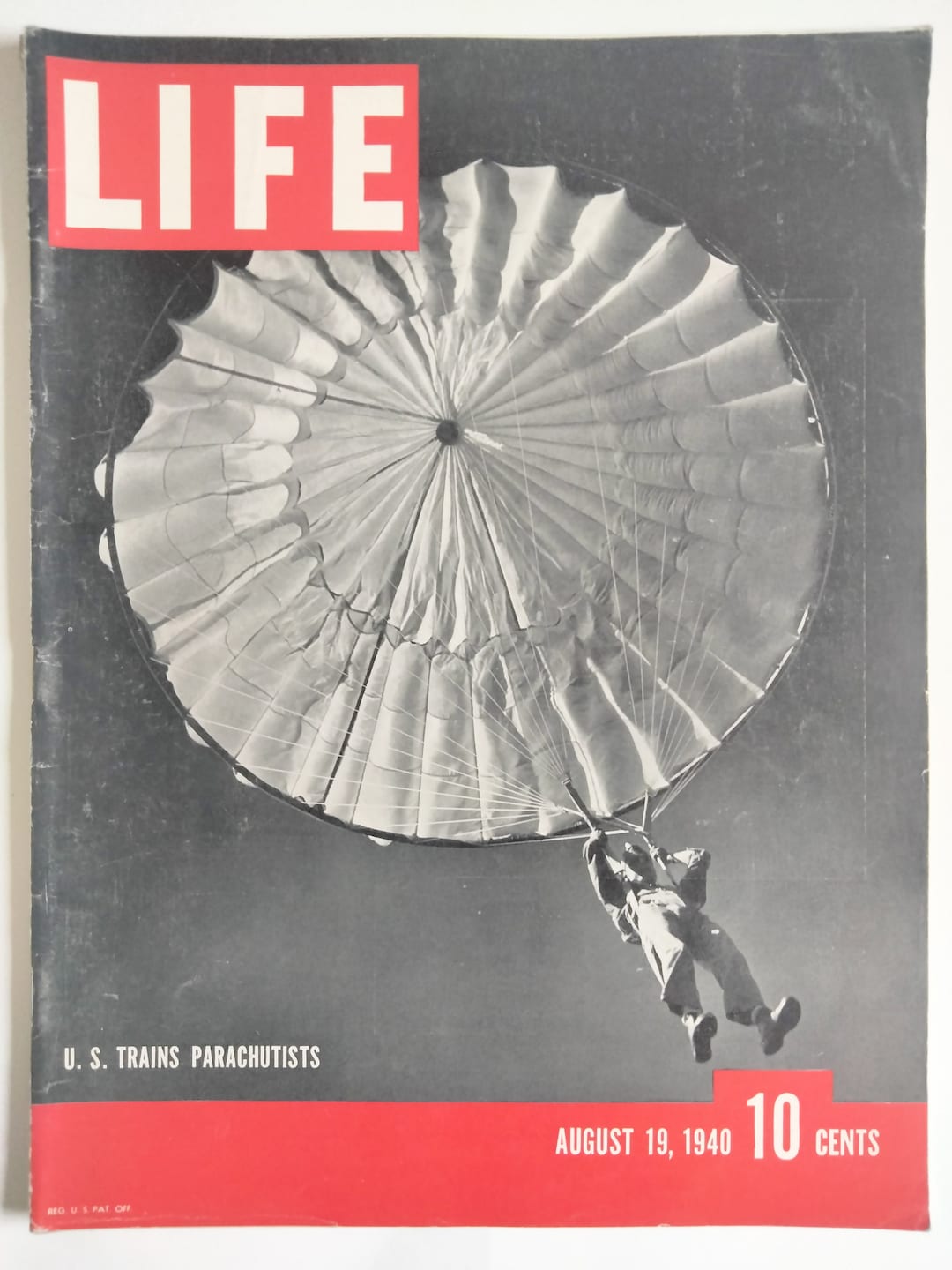 Life Magazine 1940 August 19 U.S. Army Parachutist Training, Adolf ...