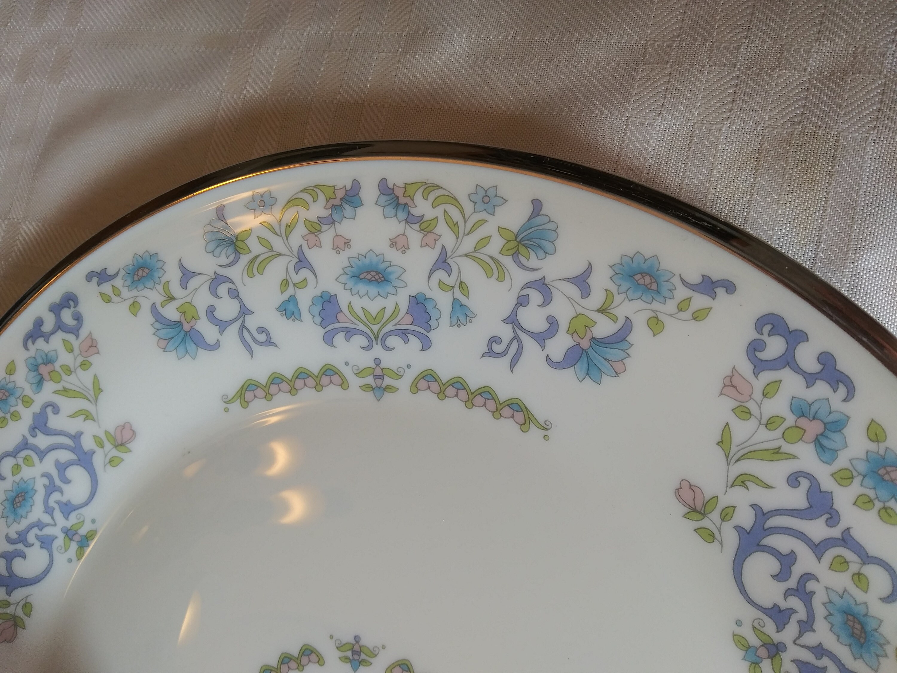 Lenox Fine China Place Setting Desire Pattern Full Silver | Etsy