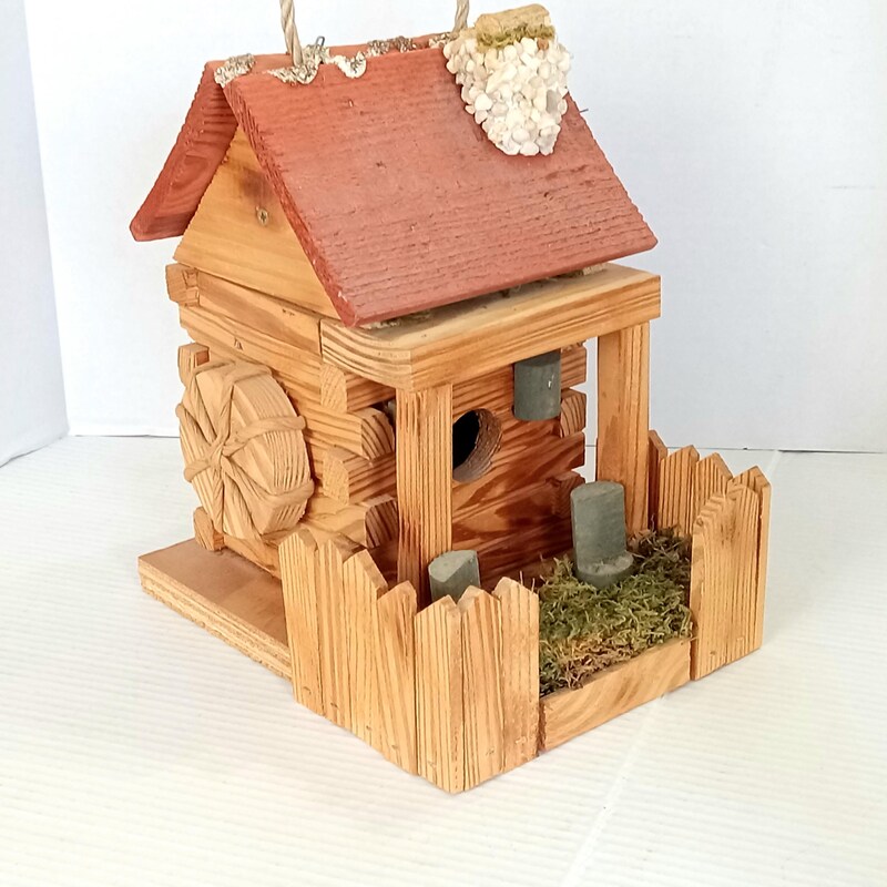 Large Rustic Birdhouse - Etsy