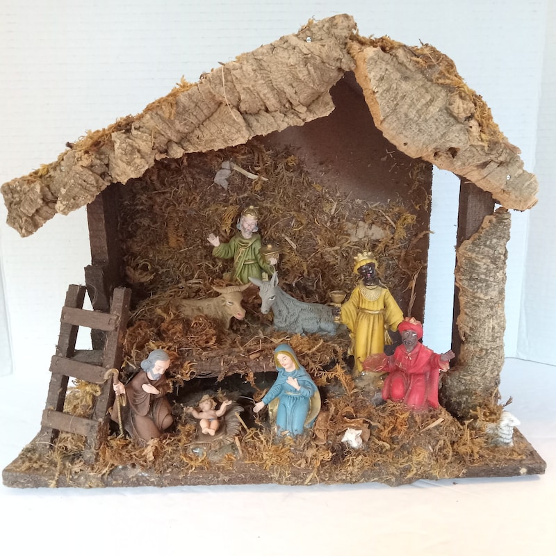 Nativity Painting - Etsy