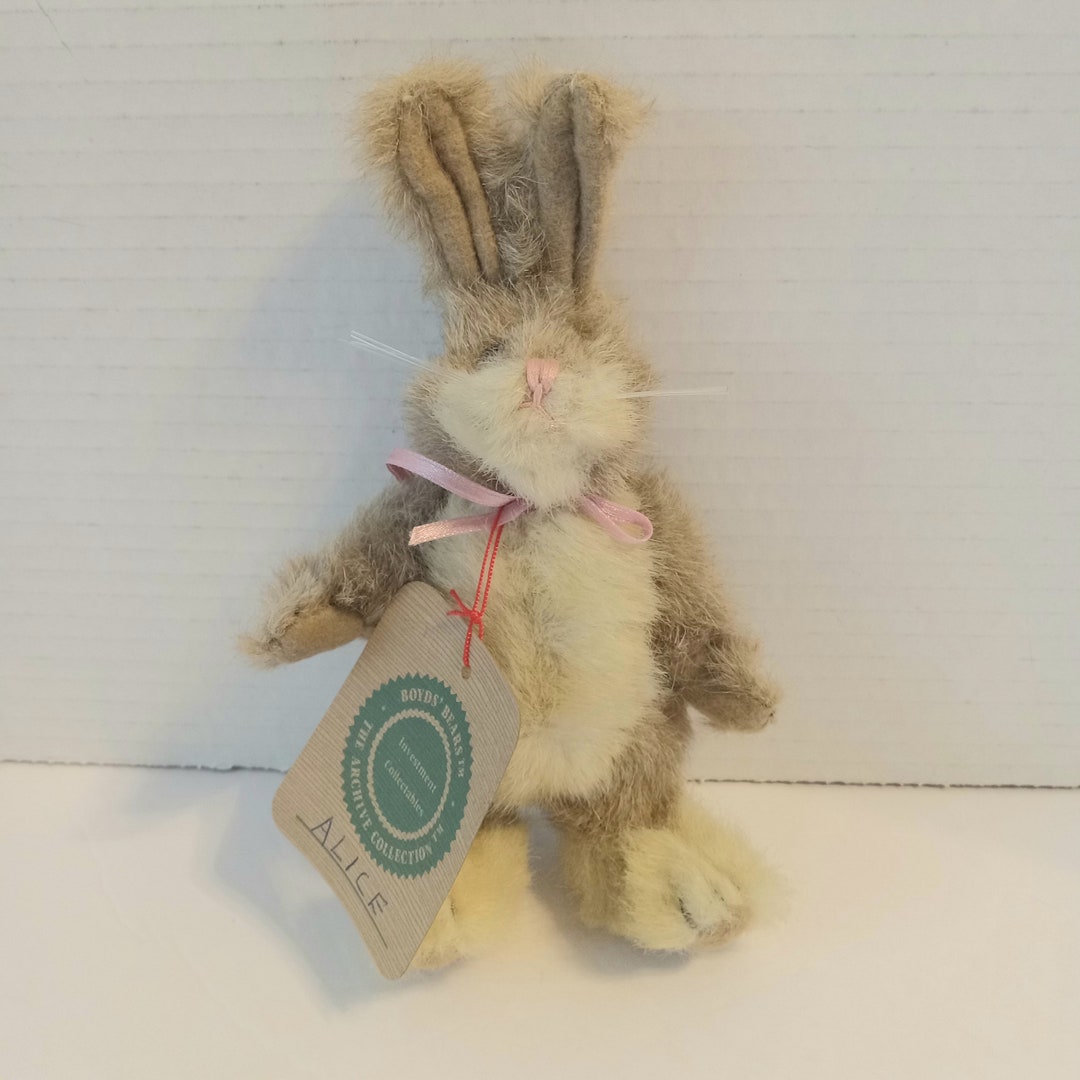 Boyd's Bears Bunny Rabbit Alice With Tag From the Archive Collection ...