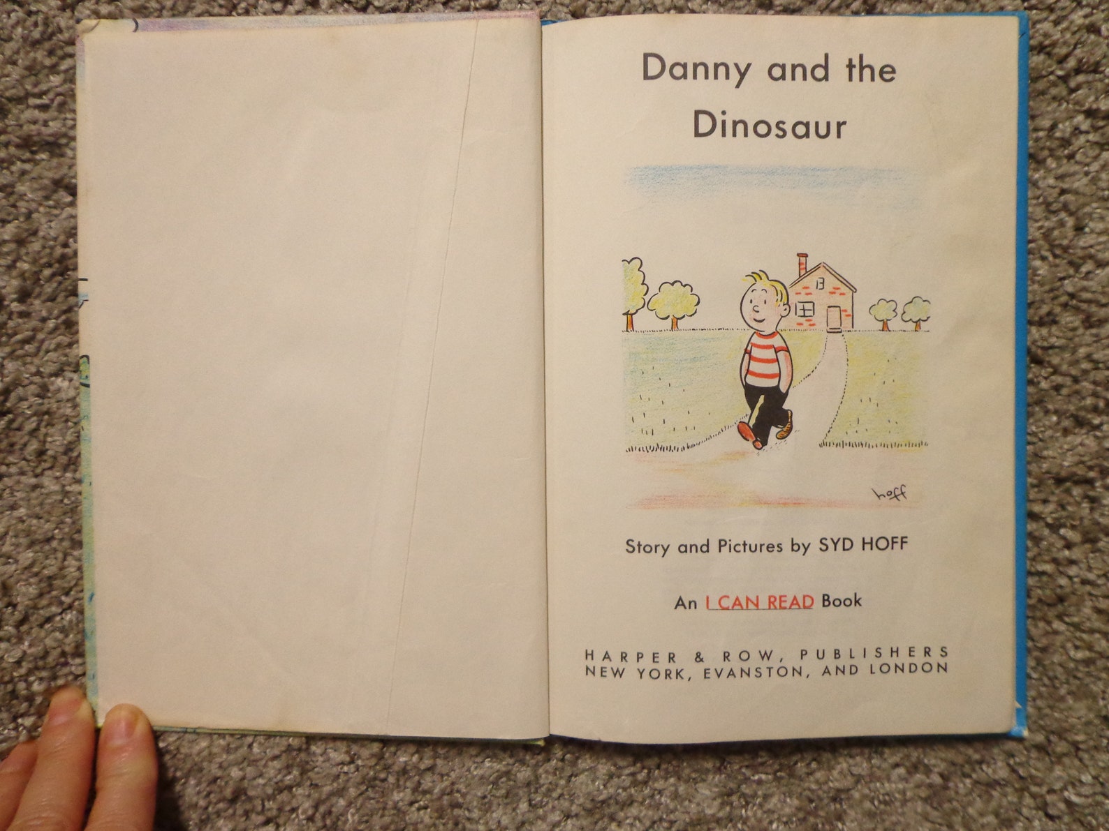 Danny and the Dinosaur an I Can Read Book Syd Hoff 1958 | Etsy