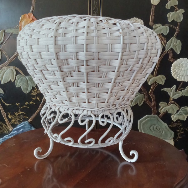 Wicker Planter - Etsy